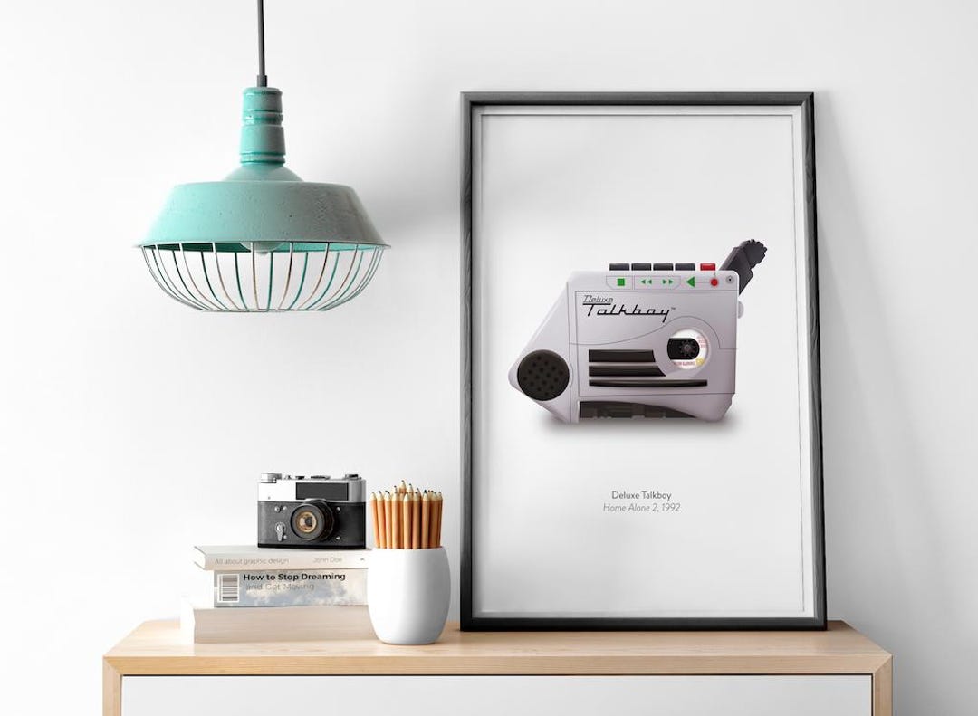 Retro Talkboy Digital Art Print | Home Alone 2 Inspired | 90s Nostalgia ...