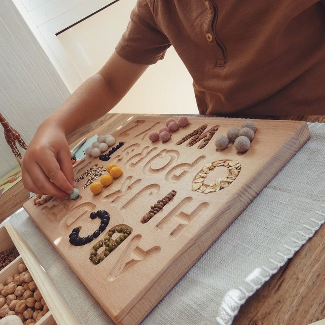 Montessori Letter Board Montessori Wooden Letters Montessori Learning ...