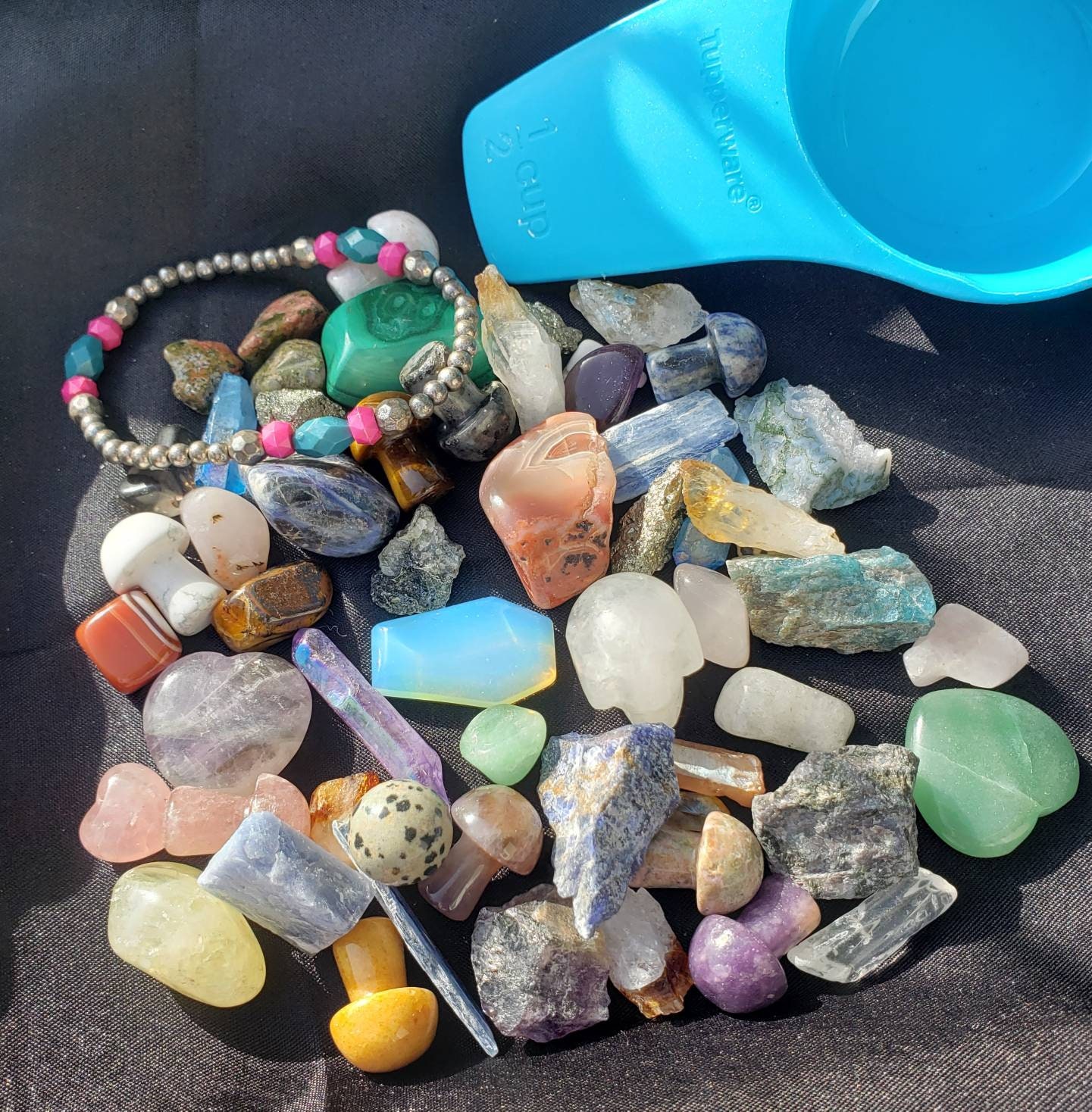 Witch Crystal Confetti Crystal Scoops Raw Tumbled Small - Etsy