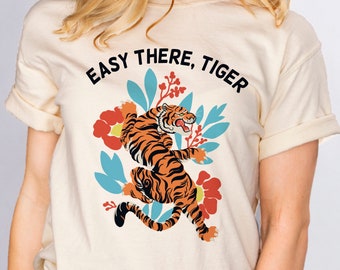 Easy Tiger Shirt - Etsy