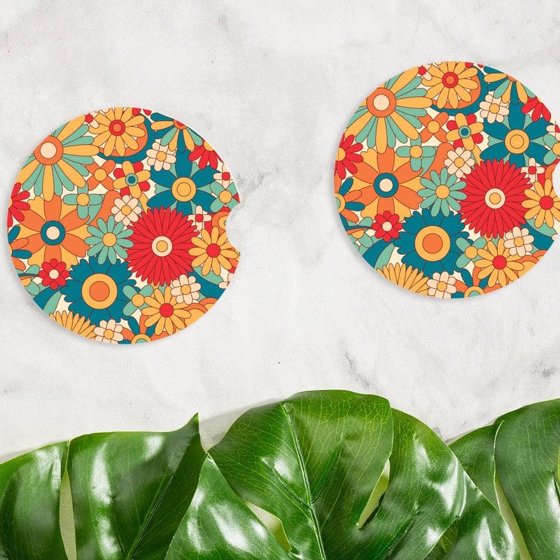 70s Coasters - Etsy