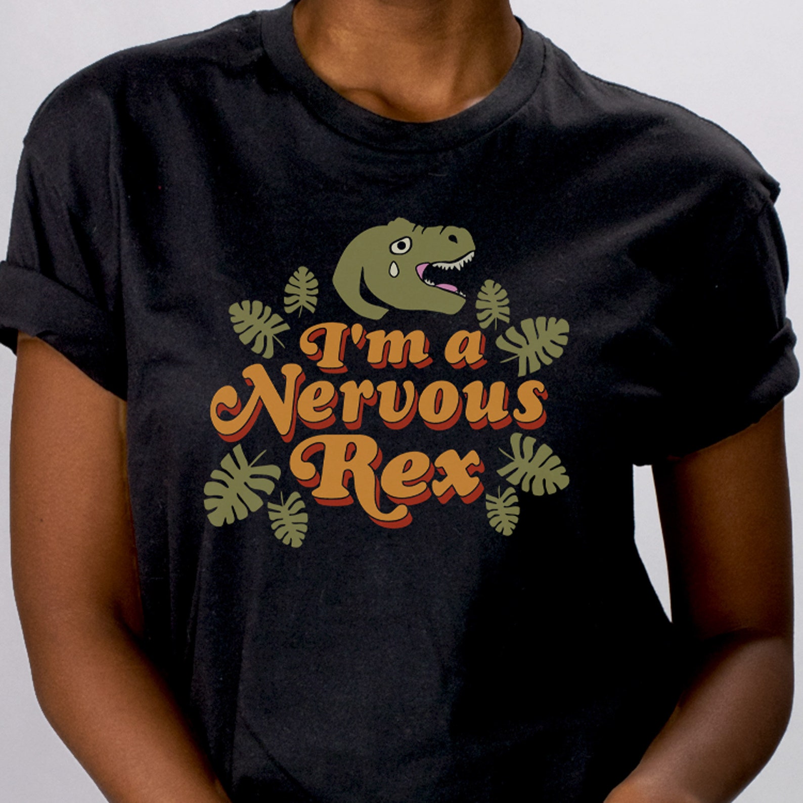 I'm a Nervous Rex Unisex Short Sleeve T-shirt Funny | Etsy