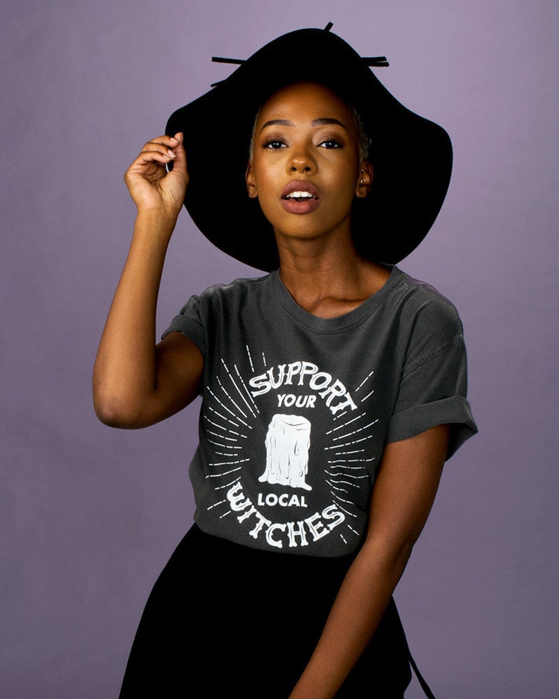 Support Your Local Witches Shirt Trendy Halloween T-shirt - Etsy