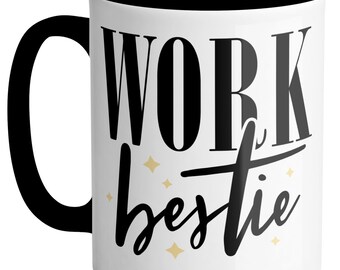 Work Bestie Mug - Etsy