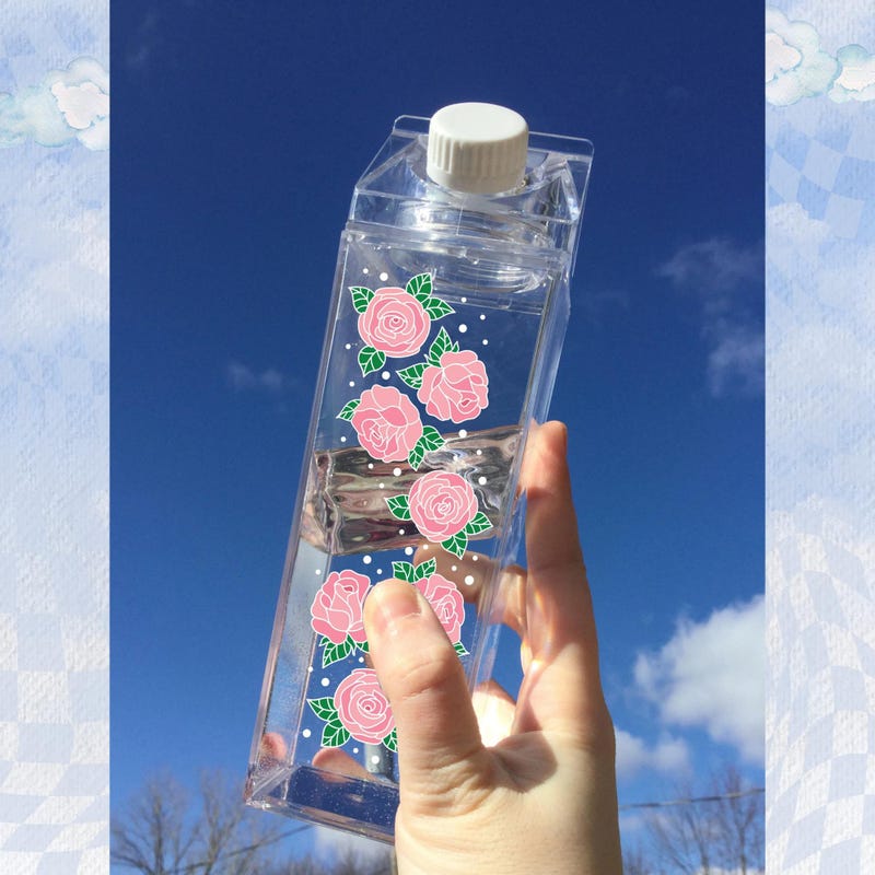 Cute Aesthetic Water Bottles - Etsy