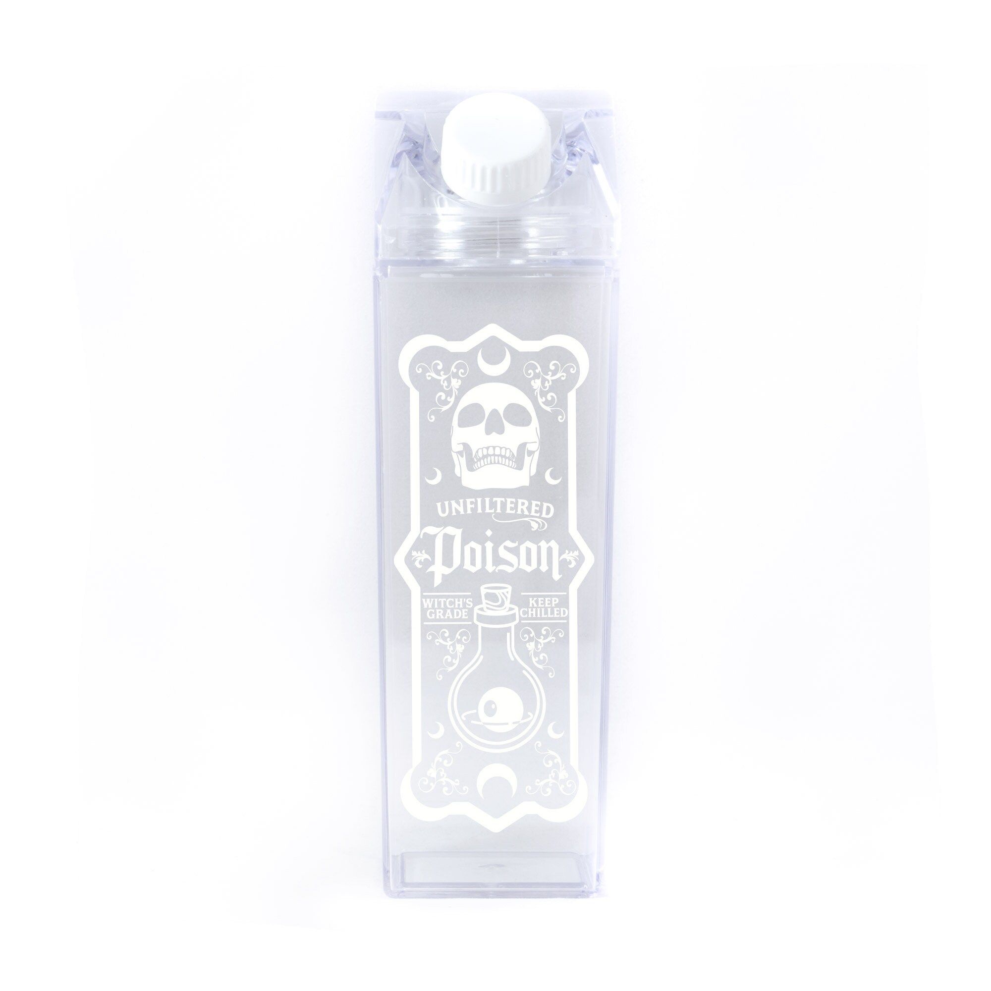 Unfiltered Poison Milk Carton Water Bottle Cute Milk Carton - Etsy
