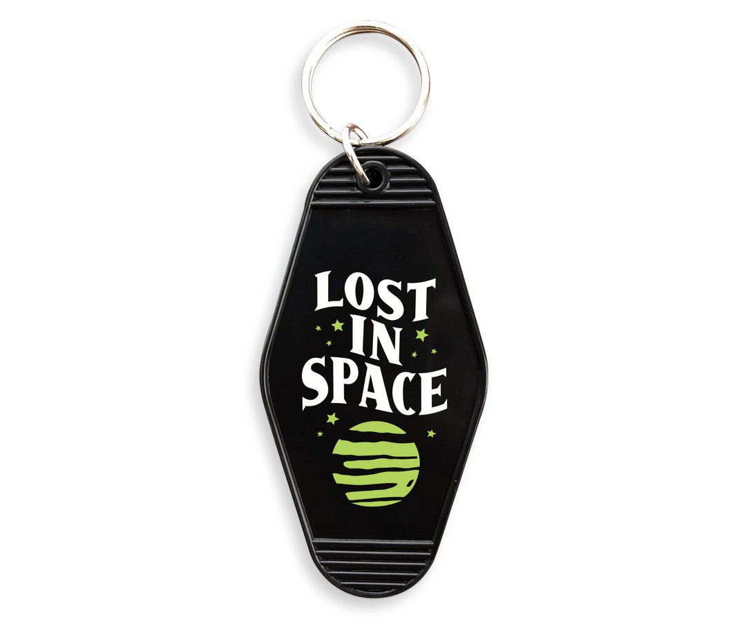 Lost in Space Motel Keychain, Cute Retro Style Funny Keychain Gift - Etsy