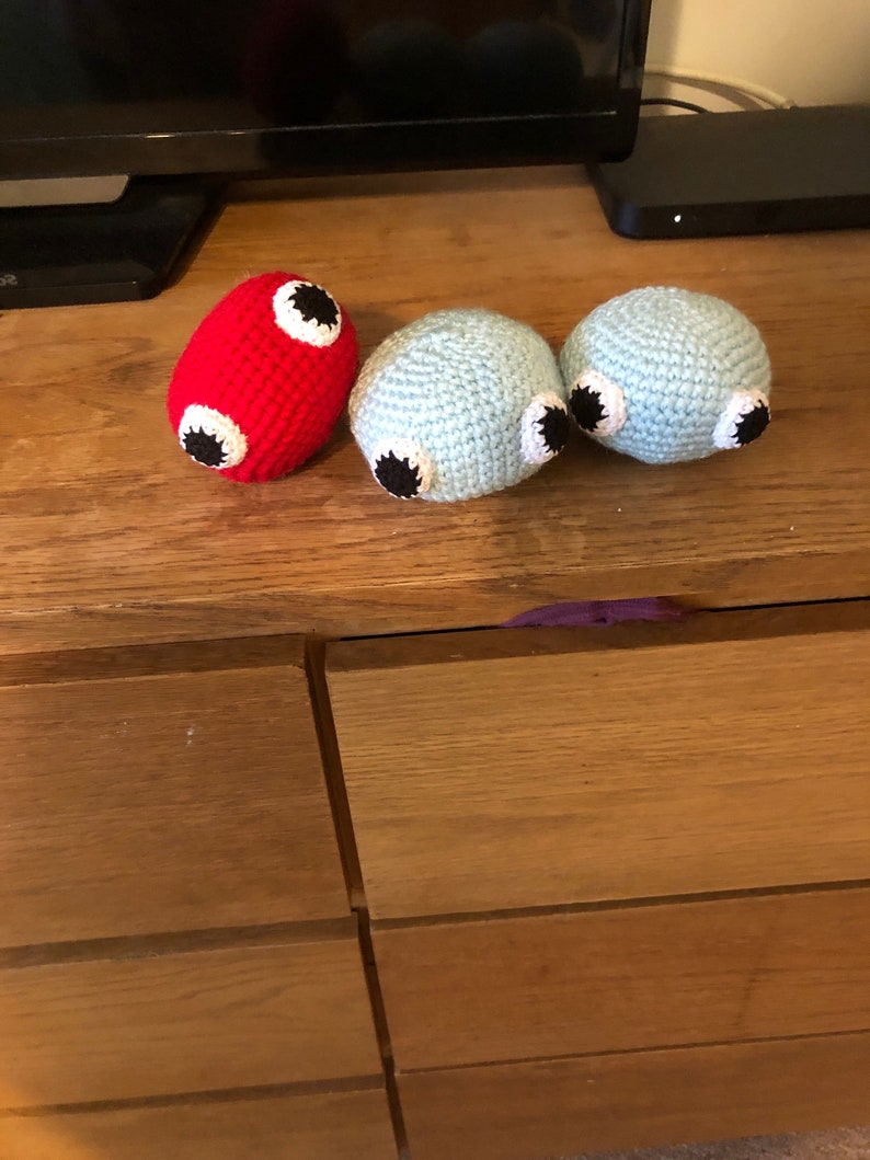 Rainbow Friends Lookies Small Plush Crochet Made To Order Prize Is For