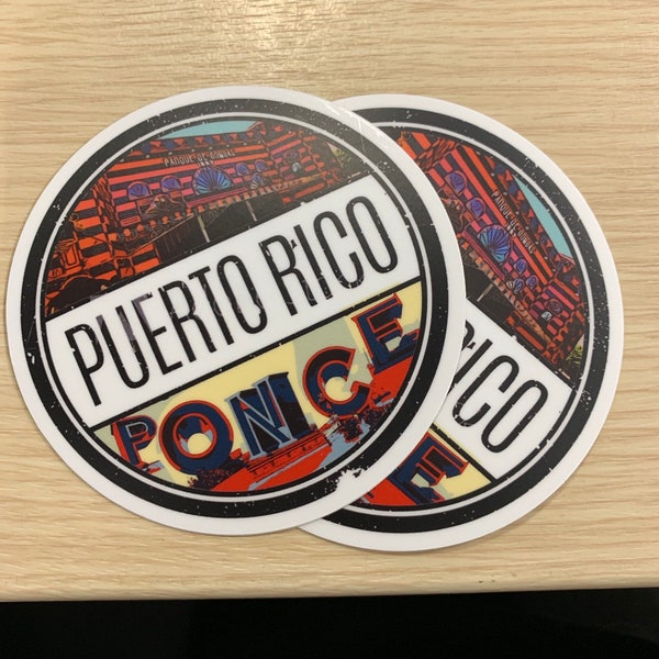 Ponce Puerto Rico Sticker - Etsy