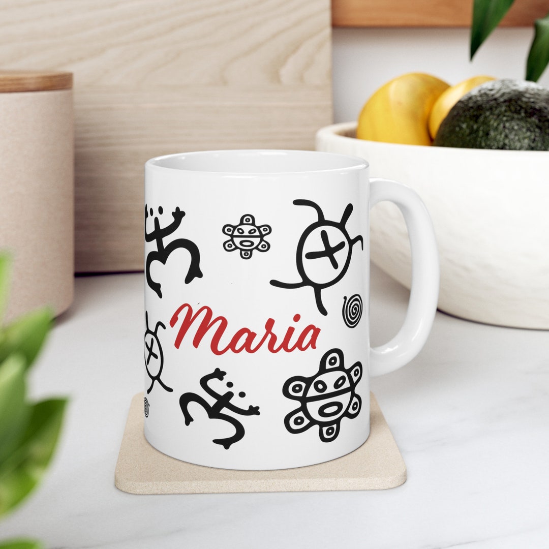 Personalized Puerto Rico Mug, Taino Mug, Boricua Mug - Etsy