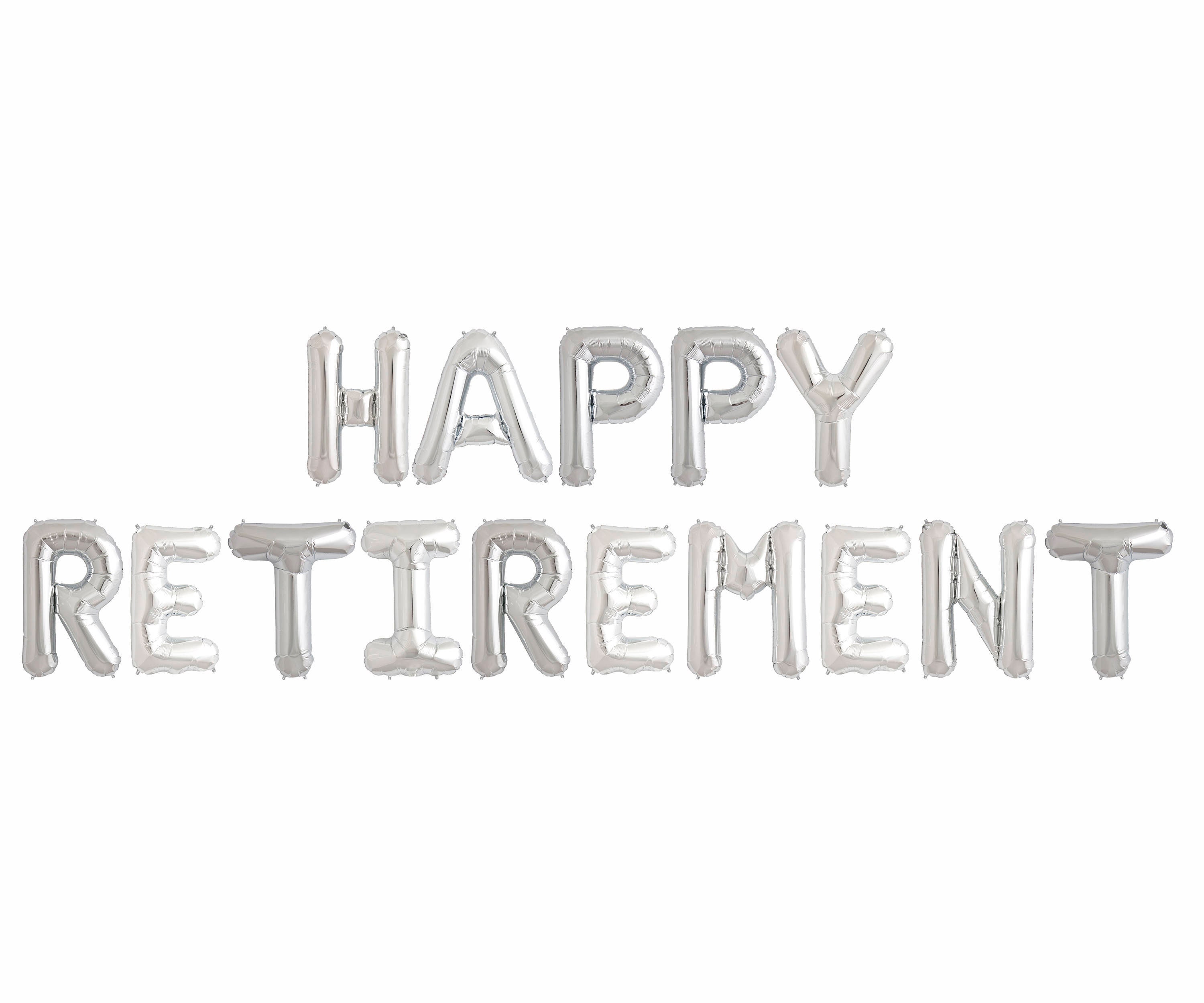 16 Happy Retirement Rose Gold Pink Gold Silver Blue | Etsy