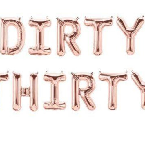 Dirty Thirty Crew Dirty Thirty 30th Birthday Favor Thirty - Etsy