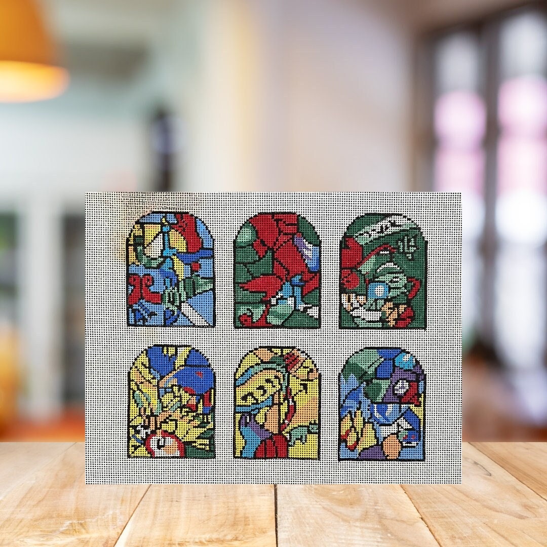 Chagall Windows Needlepoint Canvas Only - Etsy