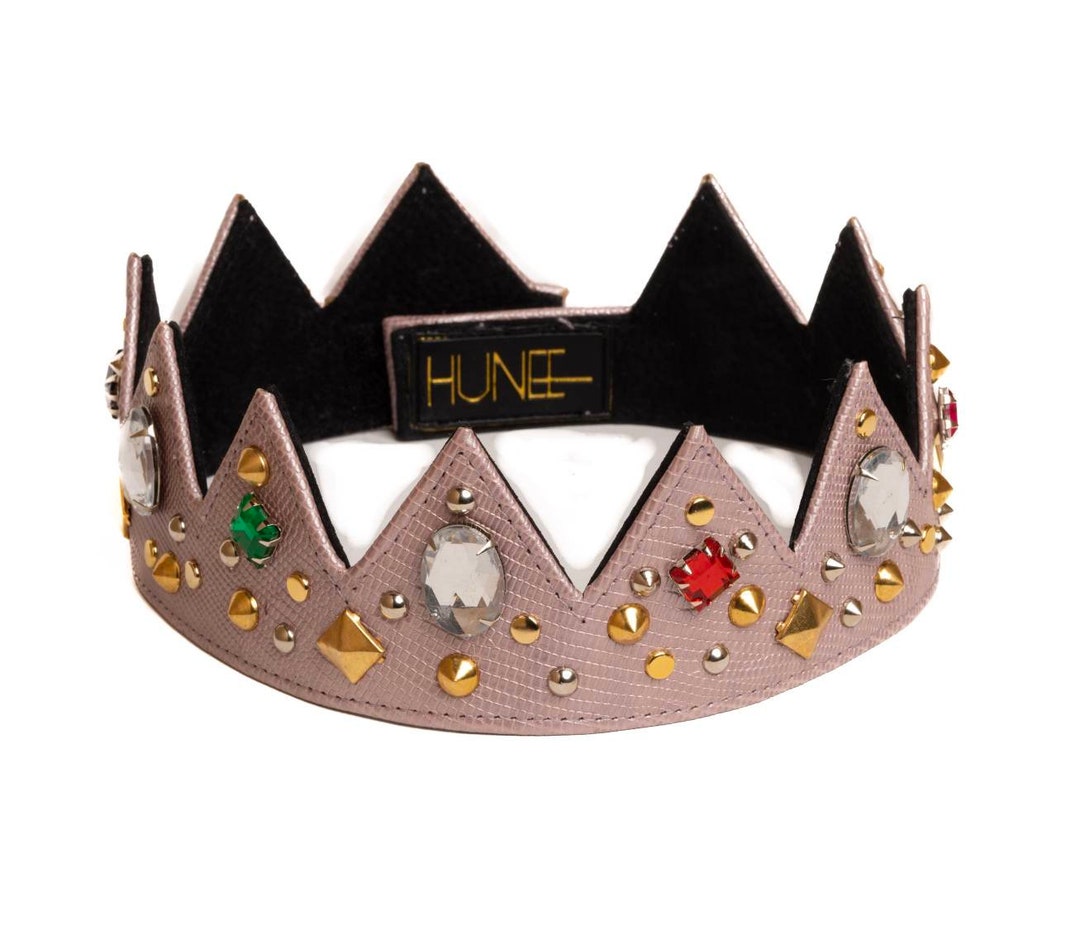 Lavender Jeweled Queen Crown Unisex Adjustable With - Etsy