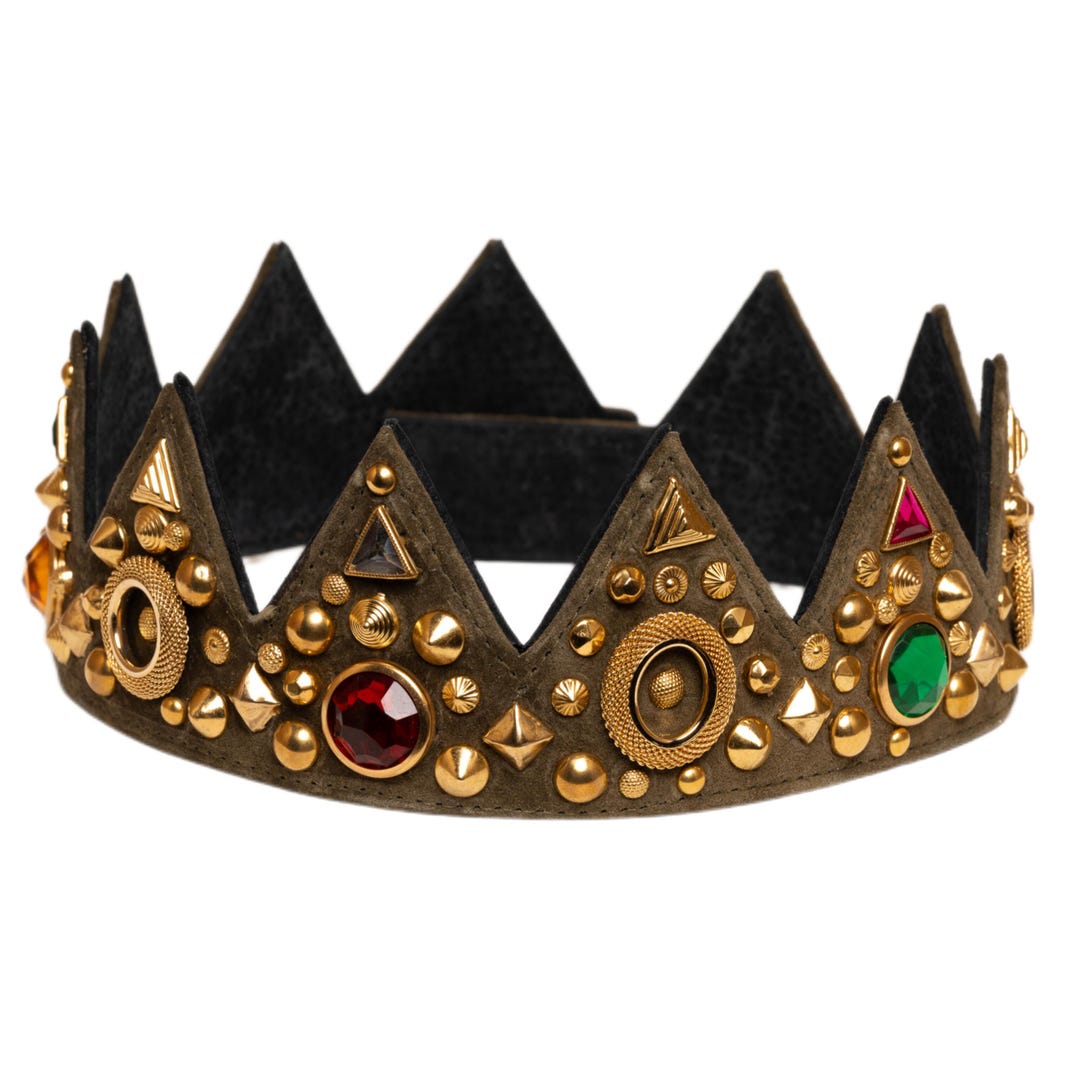 The Bronze Royal Palace Regalia Crown Unisex Adjustable With Velcro ...