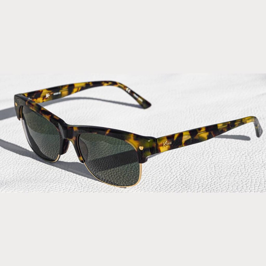 Unisex Tortoise Rectangular Sunglasses - Etsy Canada