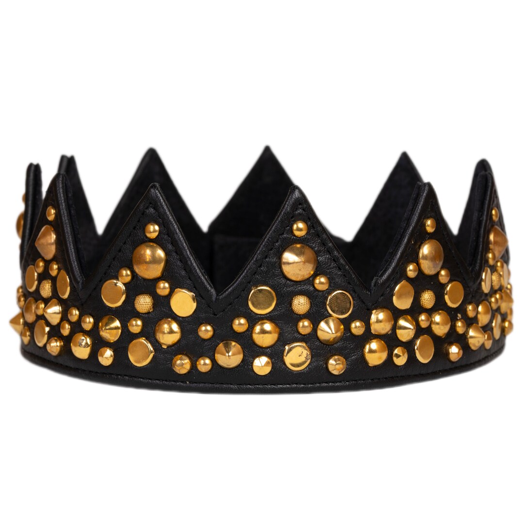 Black Milky Way Regalia Crown || Unisex || Adjustable With Strap || One ...
