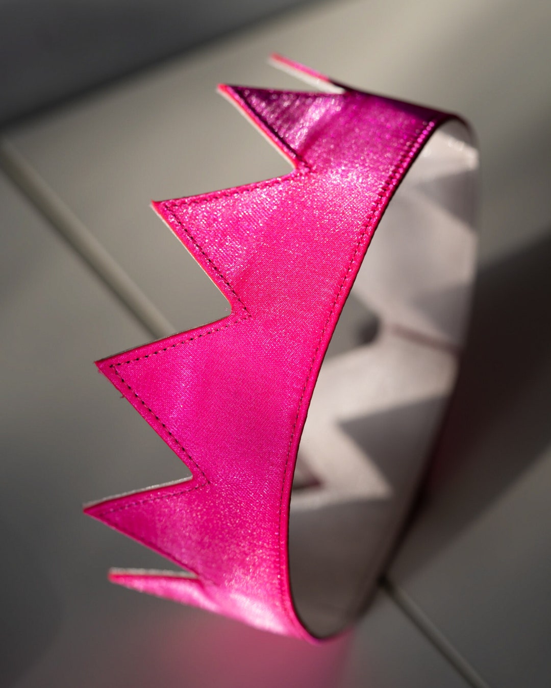 The Reversible Iridescent Hot Pink / Powder Pink Crown || Unisex ...