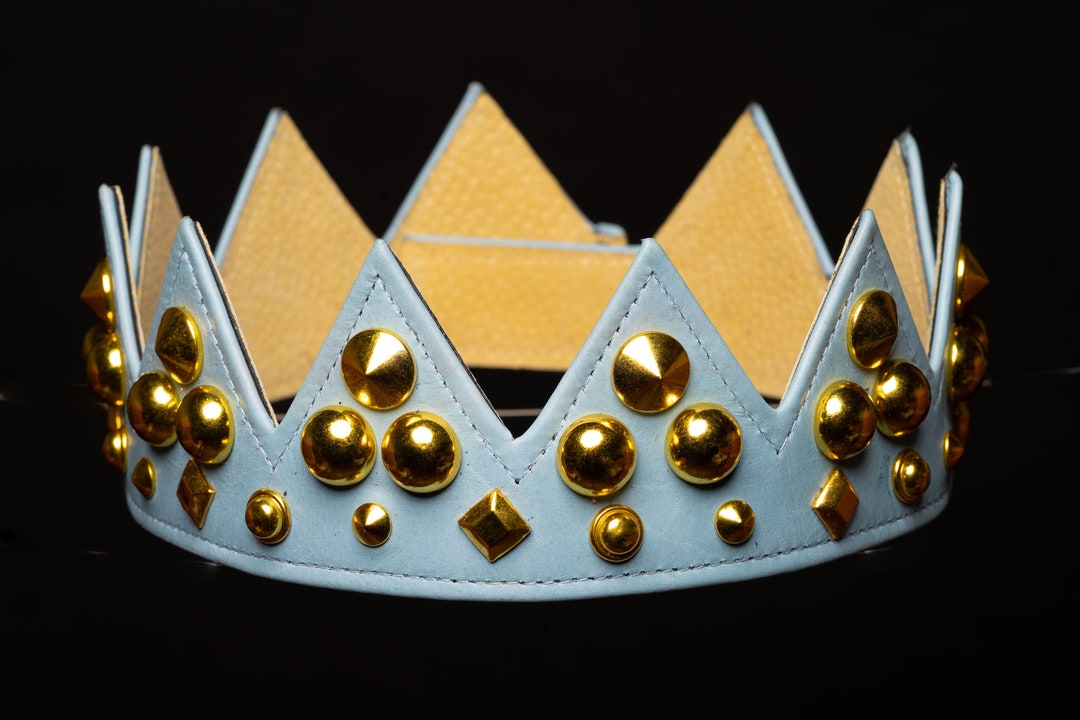 The Blue X Gold Eternal Kingdom Regalia Crown || Unisex || Adjustable ...