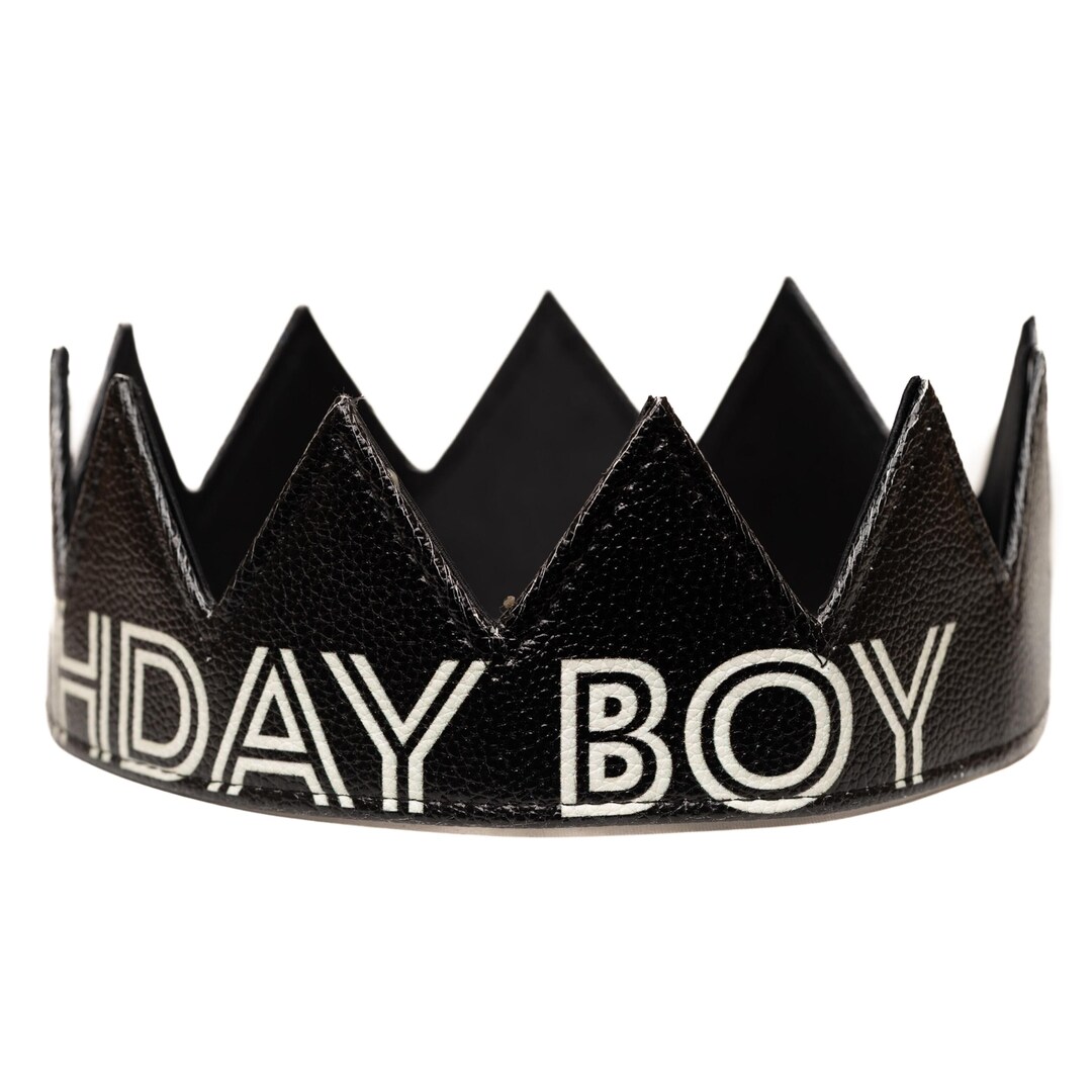 Birthday Boy Crown || Unisex || Adjustable With Strap || One Size Fits ...