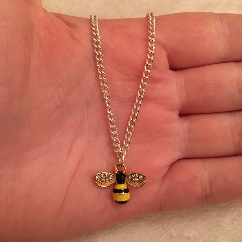 Bumble Bee Necklace - Etsy
