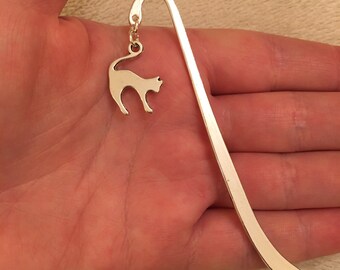 Cat Bookmark - Etsy