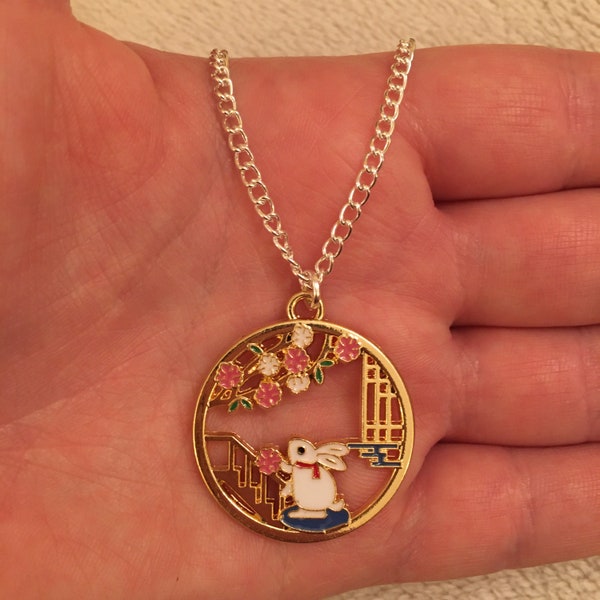 Rabbit Necklace - Etsy