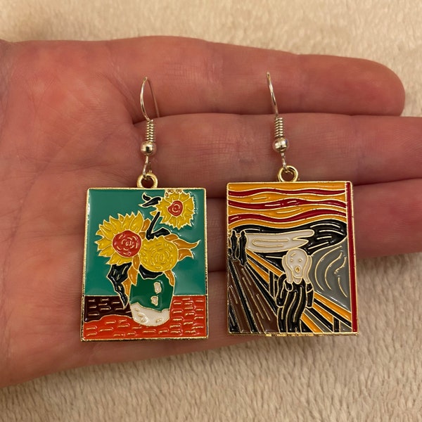 Famous Art Earrings - Etsy
