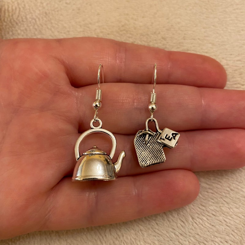 Tea Earrings - Etsy