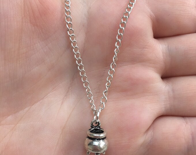 Mini Cauldron Pendant, Cauldron Necklace, Choice of Mini Cauldron ...