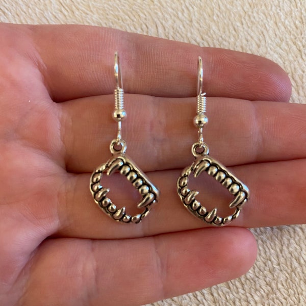 Fang Earrings - Etsy UK