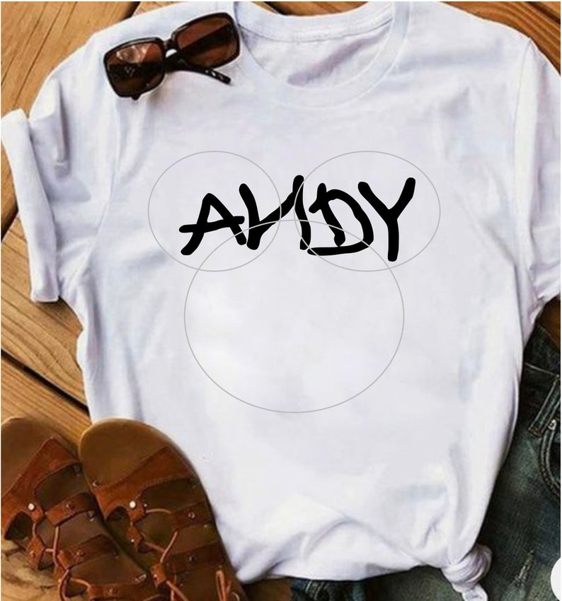 Toy Story ANDY Name Character Logo SVG File Cricut Andy - Etsy
