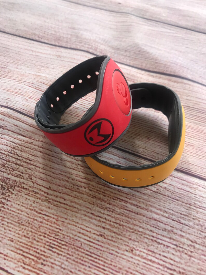 Avengers Disney Magic Band Decal Wanda Symbol Sticker Red | Etsy