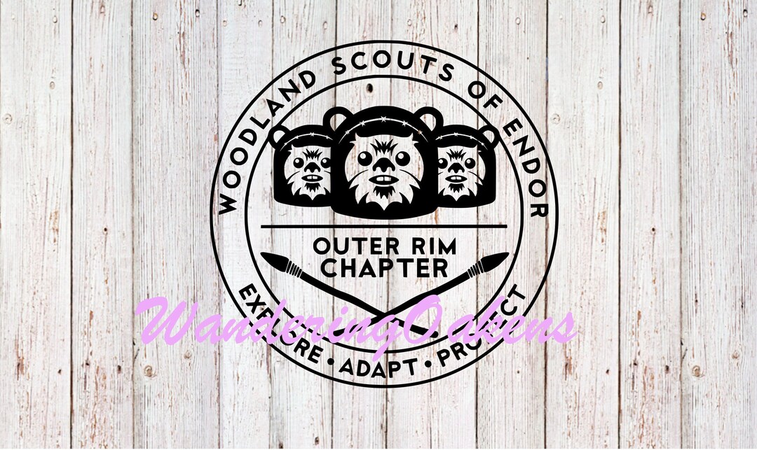 Star Wars Ewok Scouts Character SVG Cutting File Chewy - Etsy Australia