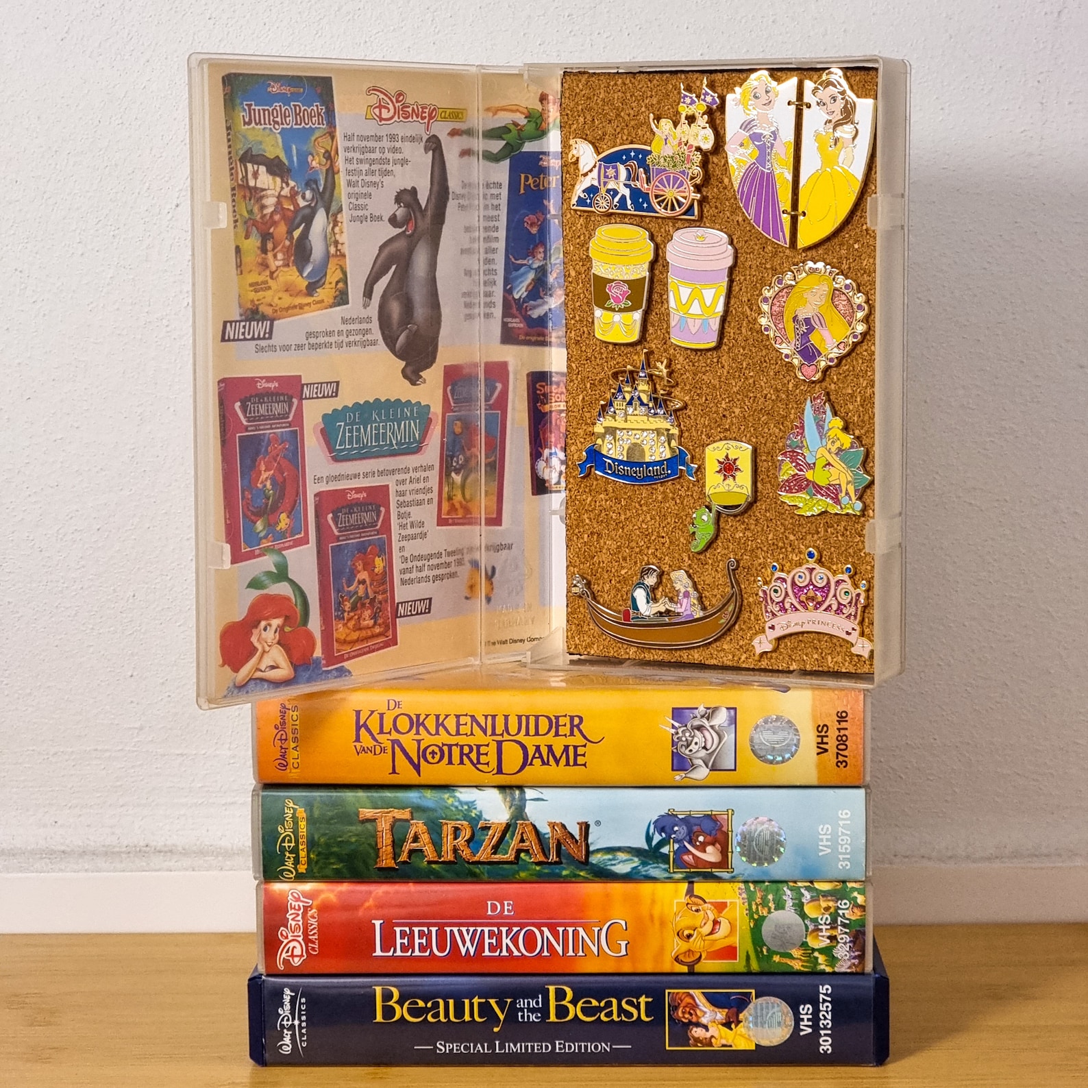 VHS Pin Board Upcycled Disney VHS Cases Repurposed VHS - Etsy