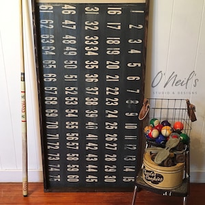 BINGO Wood Sign Farmhouse Wood Sign Distressed Sign Farmhouse Decor ...