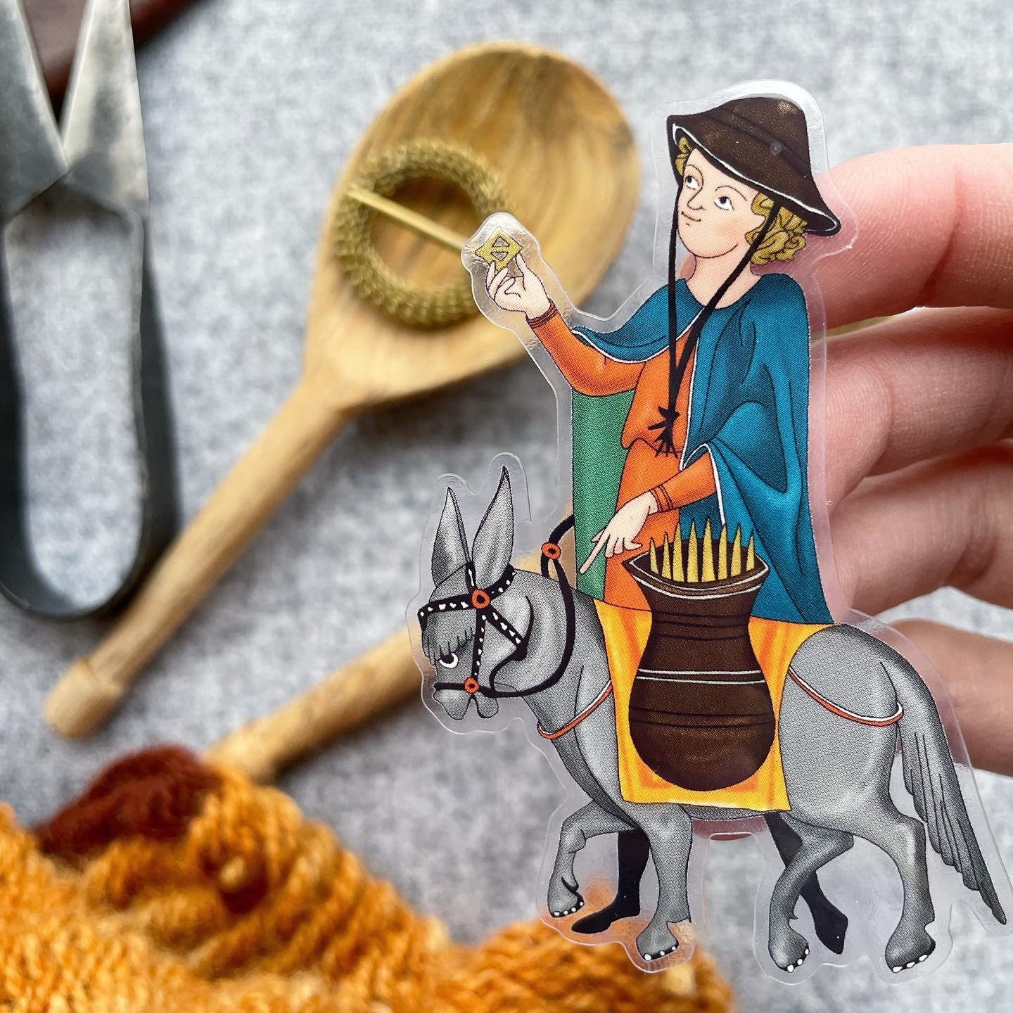 Medieval Manuscript Vinyl Stickers - Etsy