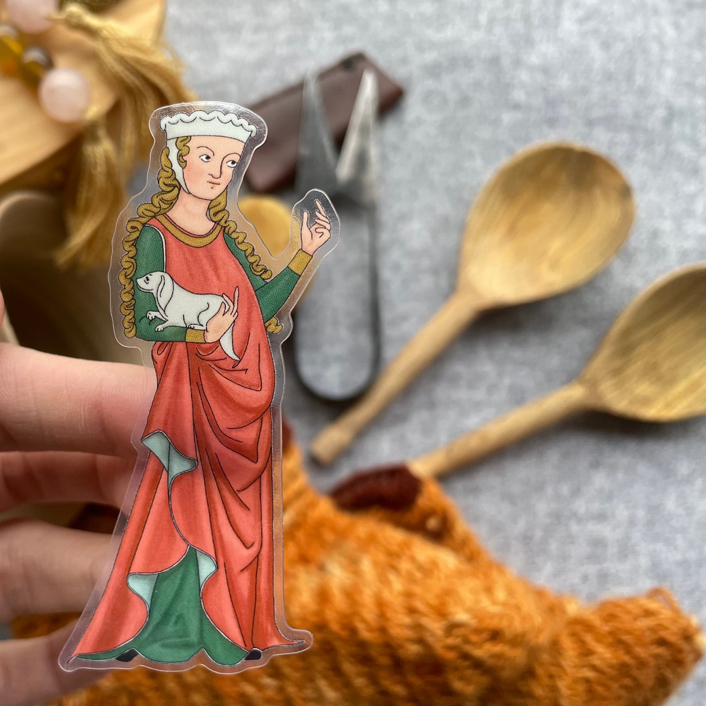 Medieval Manuscript Vinyl Stickers - Etsy