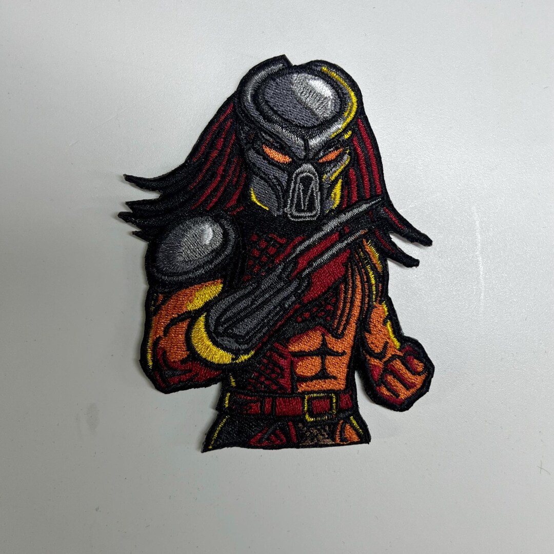 Predator Front View Claw Fan Art Patch by Blackhat Designs - Etsy