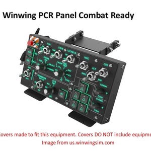 Cover - Winwing Panels (PTO, PTO2, PCR)- - Flight Simulator Dust Cover ...