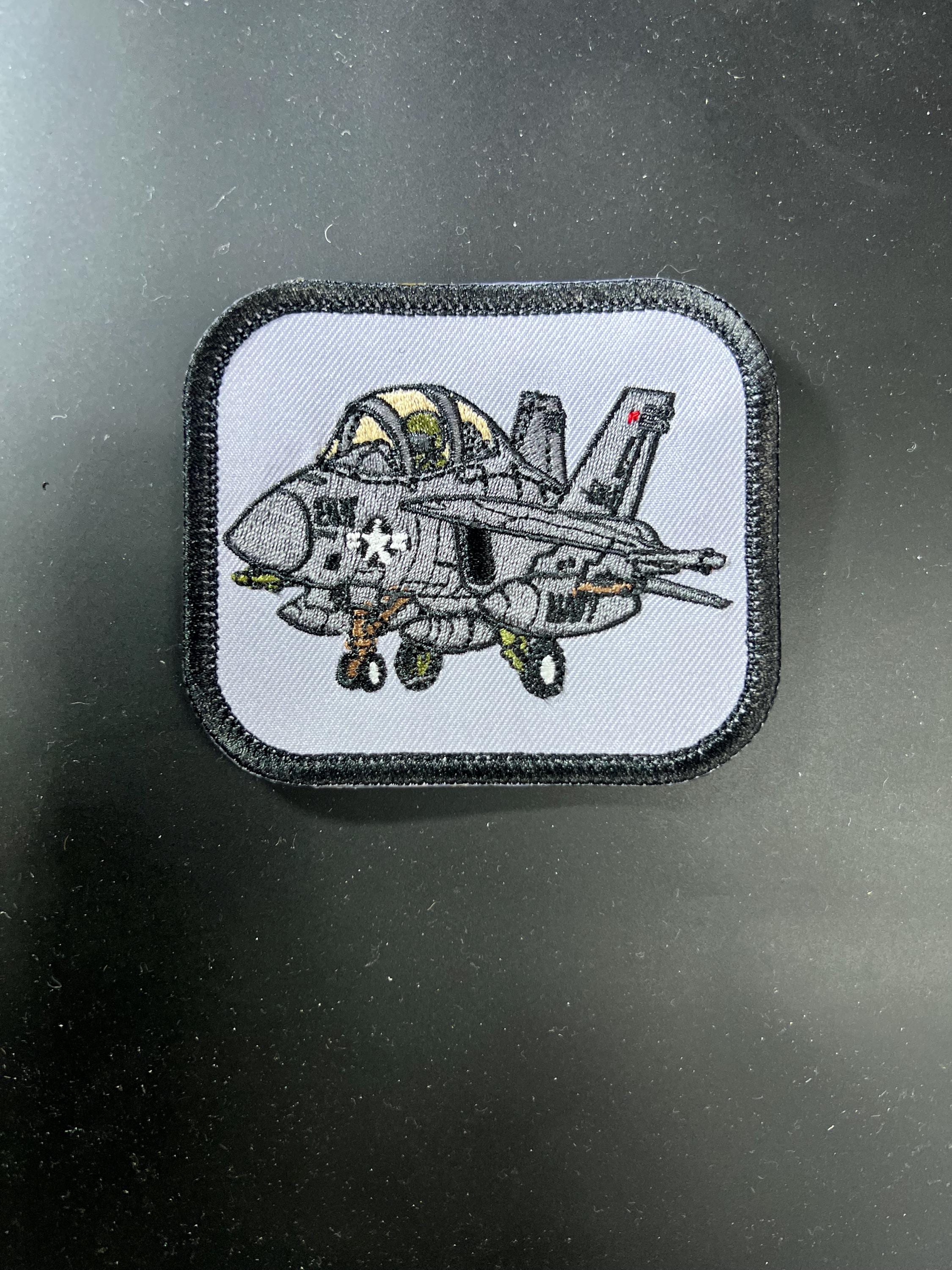 Caricature Aircraft Patches by Blackhat Designs- A-10, Corsair, Apache ...