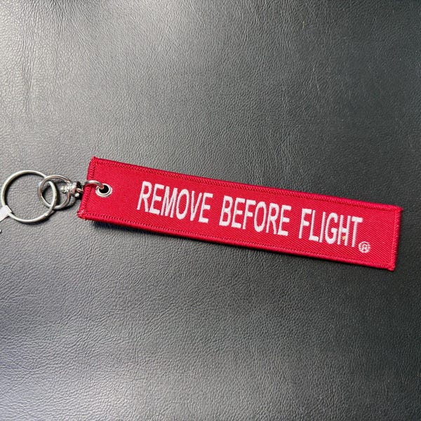 Keychain Remove Before Flight - Etsy