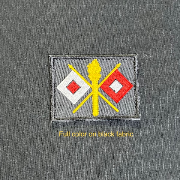 Signal Corps Logo Patch - Etsy