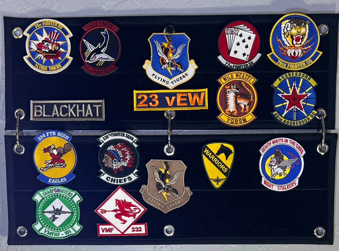 Replica 65th Fighter Squadron Aggressors Patch - 23vew Collection - Etsy