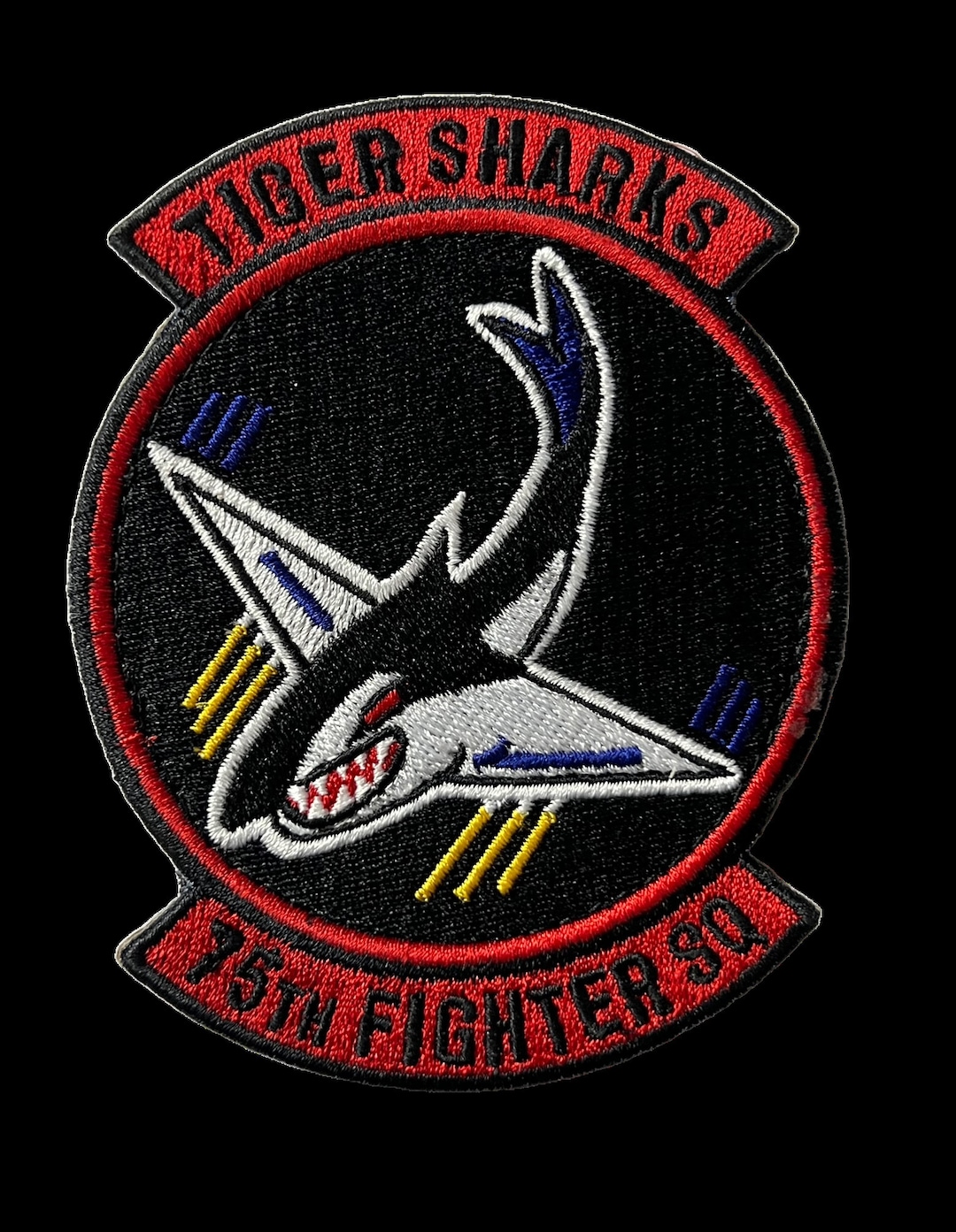 75th Fighter Squadron Tiger Sharks Patch (replica)- 23vew Celebration Collection - Etsy