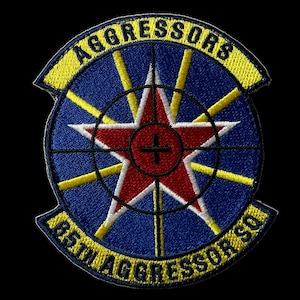 65th Fighter Squadron Aggressors Patch (replica) - 23vew Celebration ...