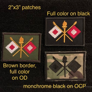 Army Signal Corps Patches - Etsy
