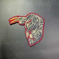 Large Spine Vertebrae in White or Black Iron-on or Sew-on Patch ...