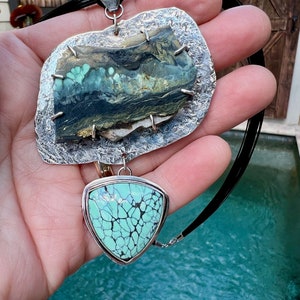 Utah "variquoise" & Desert Oasis Variscite Necklace - Etsy