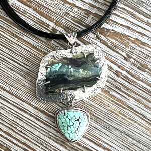 Utah "variquoise" & Desert Oasis Variscite Necklace - Etsy
